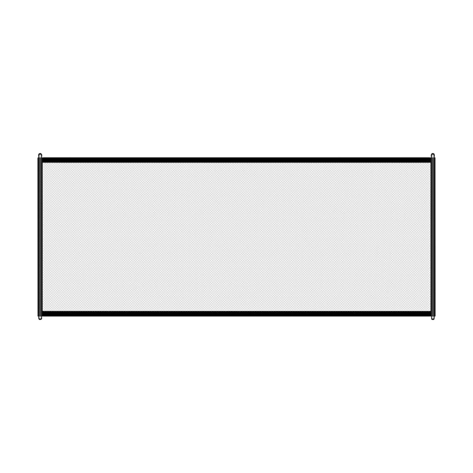 Pets Safety Gate, Pet Cloth Safety Barrier Fence Dog Portable and ...