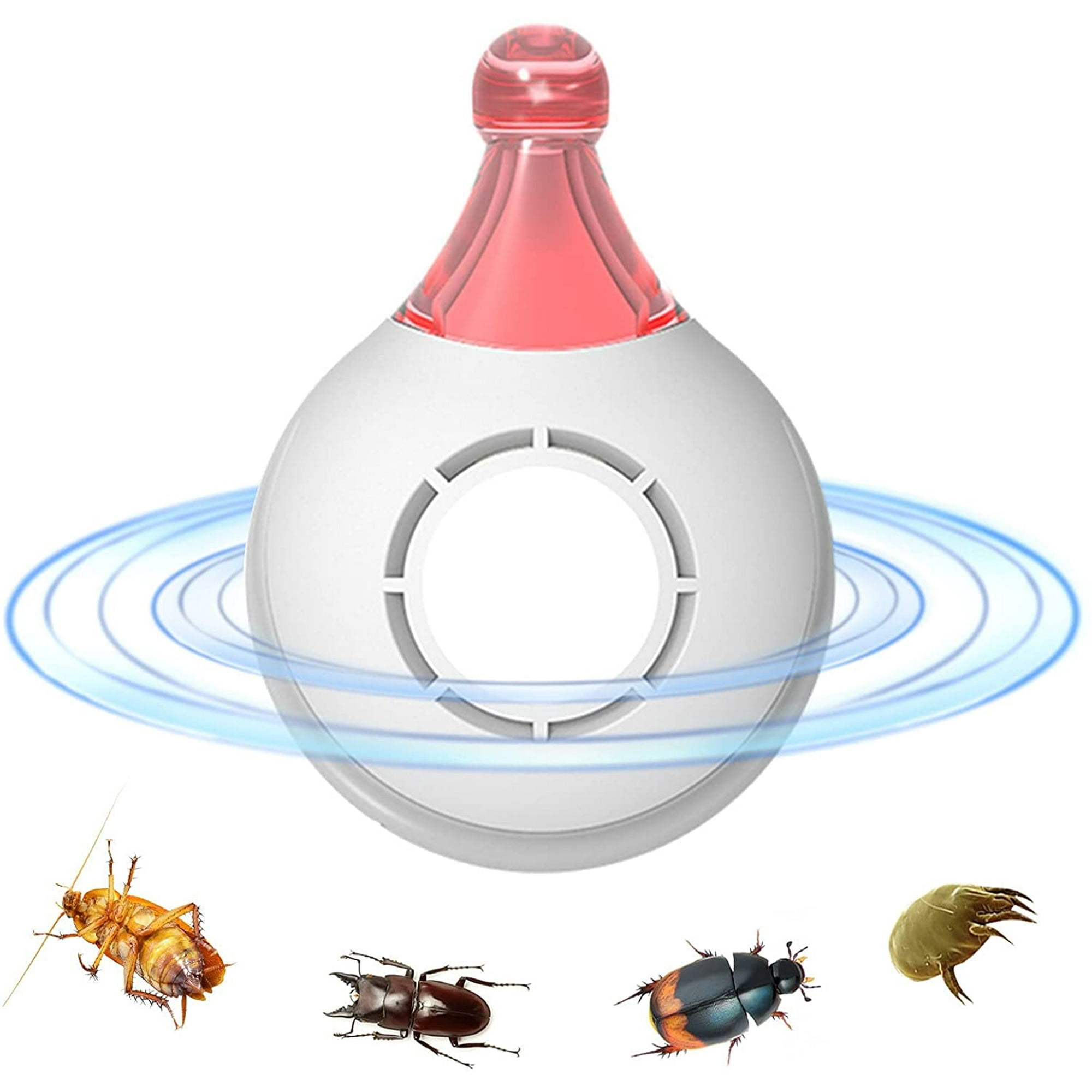 Pets Ultrasonic Repeller Tick & Flea Repeller Control Insect Repellent ...
