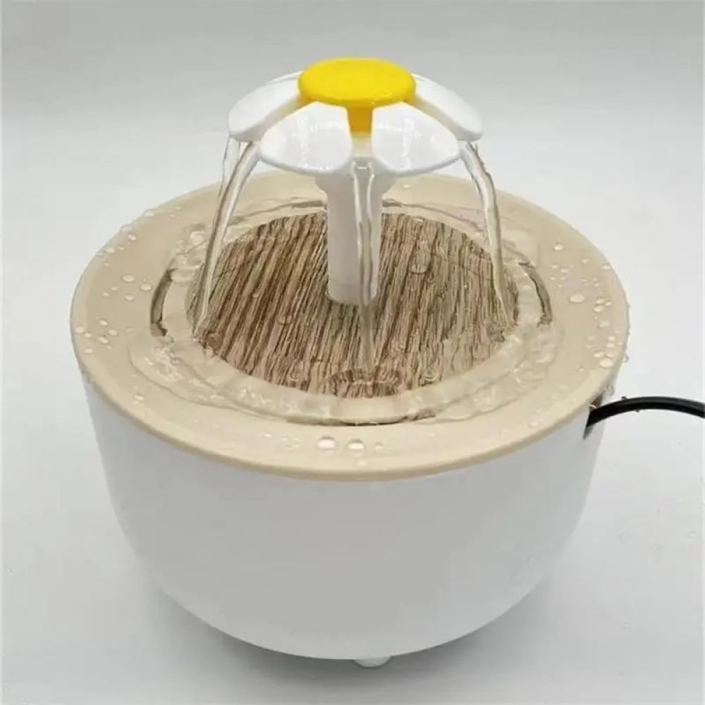 Pets Water Fountain Auto Filter USB Electric Mute Cat Drinker Bowl ...
