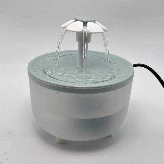 Pets Water Fountain Auto Filter USB Electric Mute Cat Drinker Bowl ...