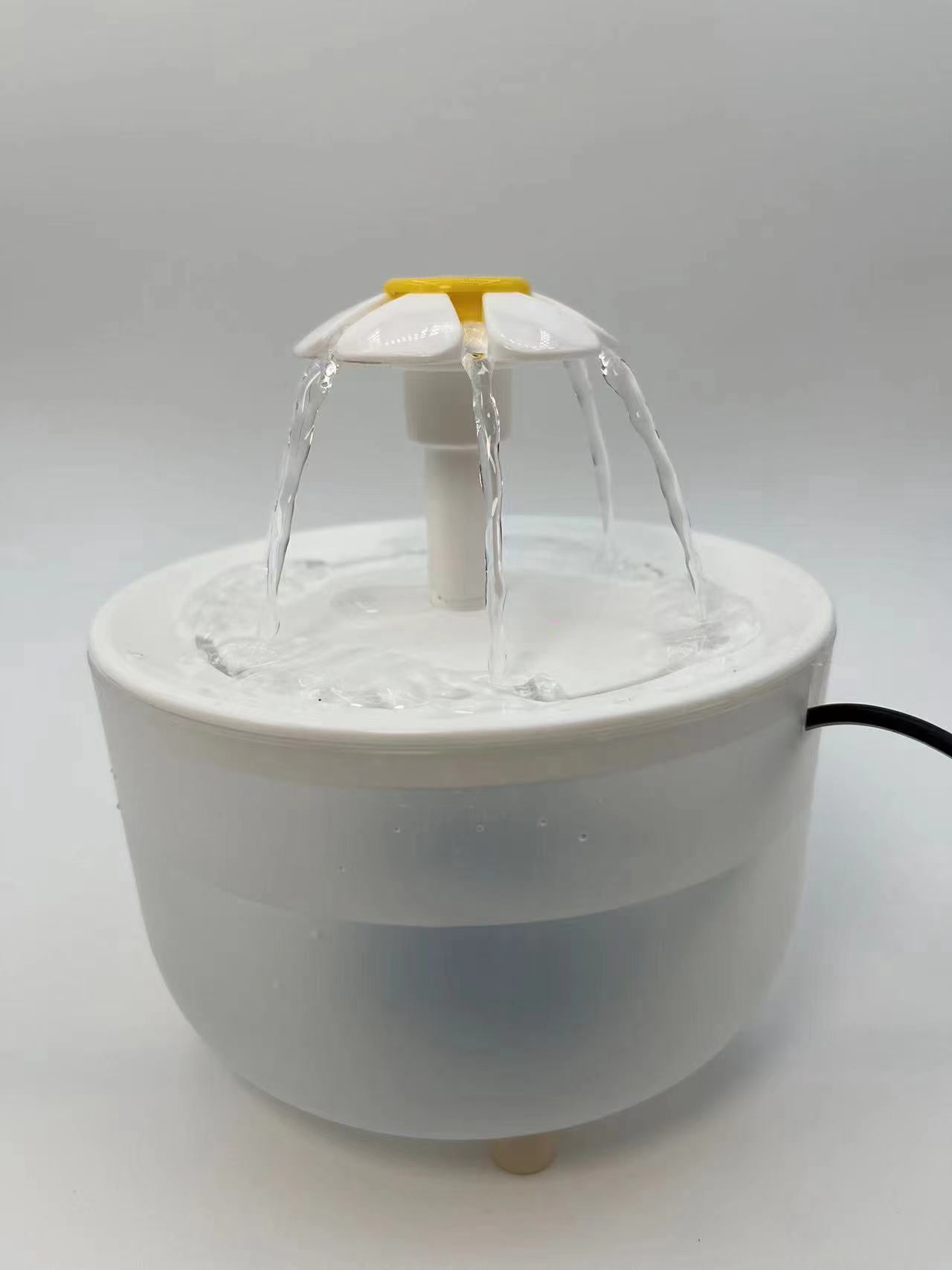Pets Water Fountain Auto Filter USB Electric Mute Cat Drinker Bowl ...