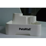 Dogit Fresh & Clear Drinking Fountain, Elevated Dog Water Dispenser ...