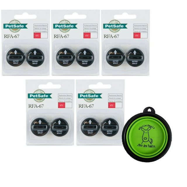 Petsafe RFA-67D-11 Battery 6V - 10 PACK Fits Models PIF-300 PIF-275-19 ...