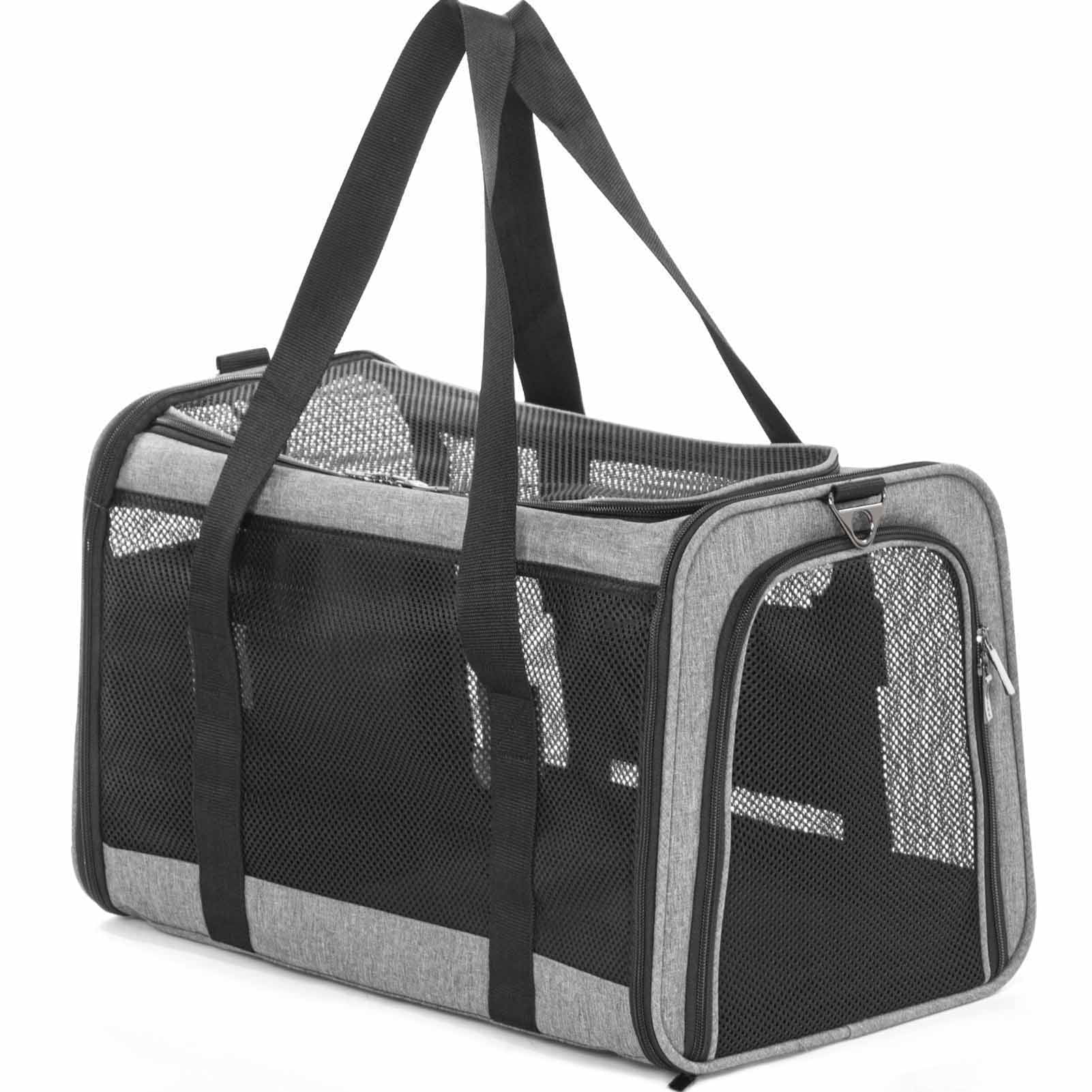 Petsfit Cat Carrier Dog Carriers Airline Approved, 18 x 11 x 11 Soft ...