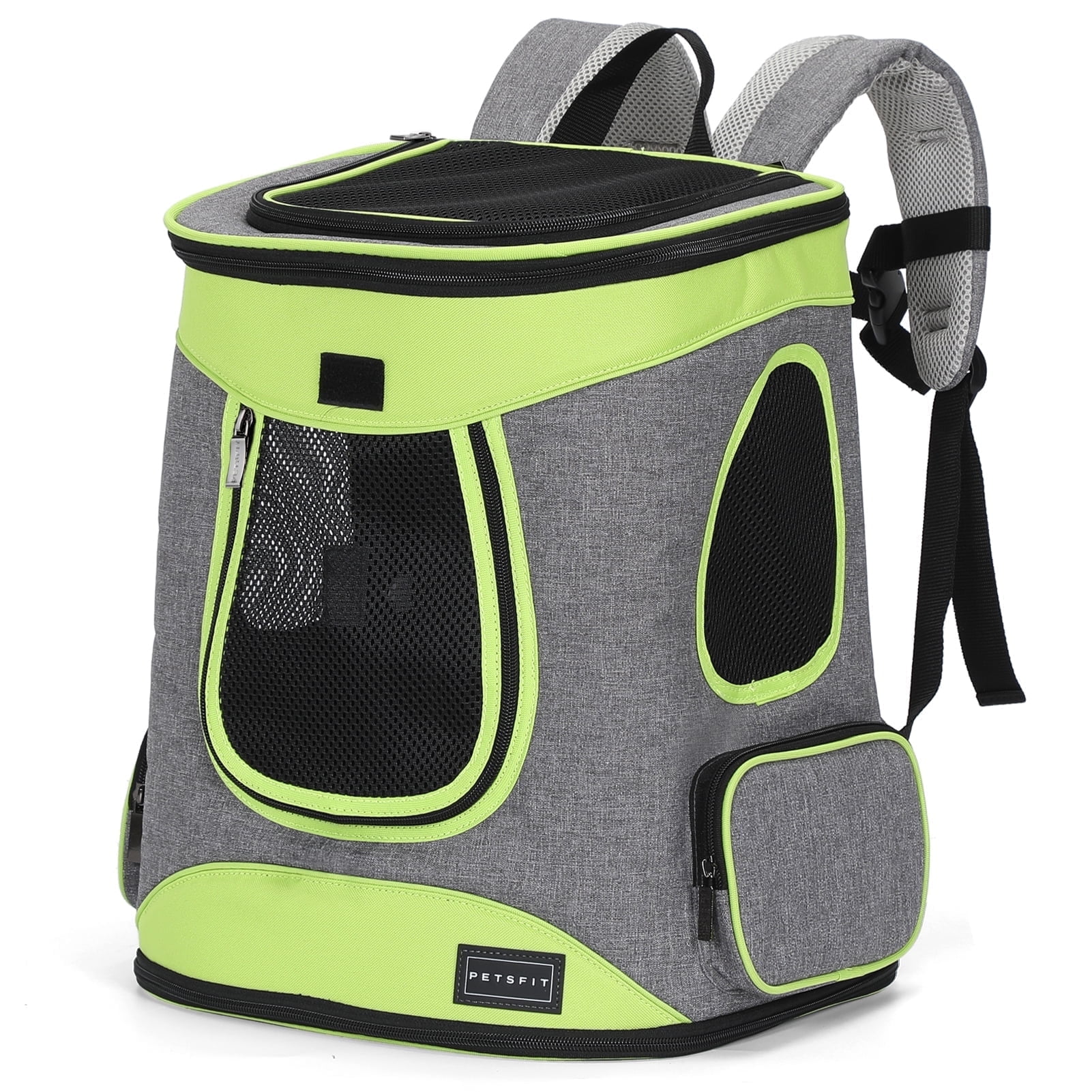 Petsfit Pet Backpack Carrier with Upgrade Waist Cushion Design ...