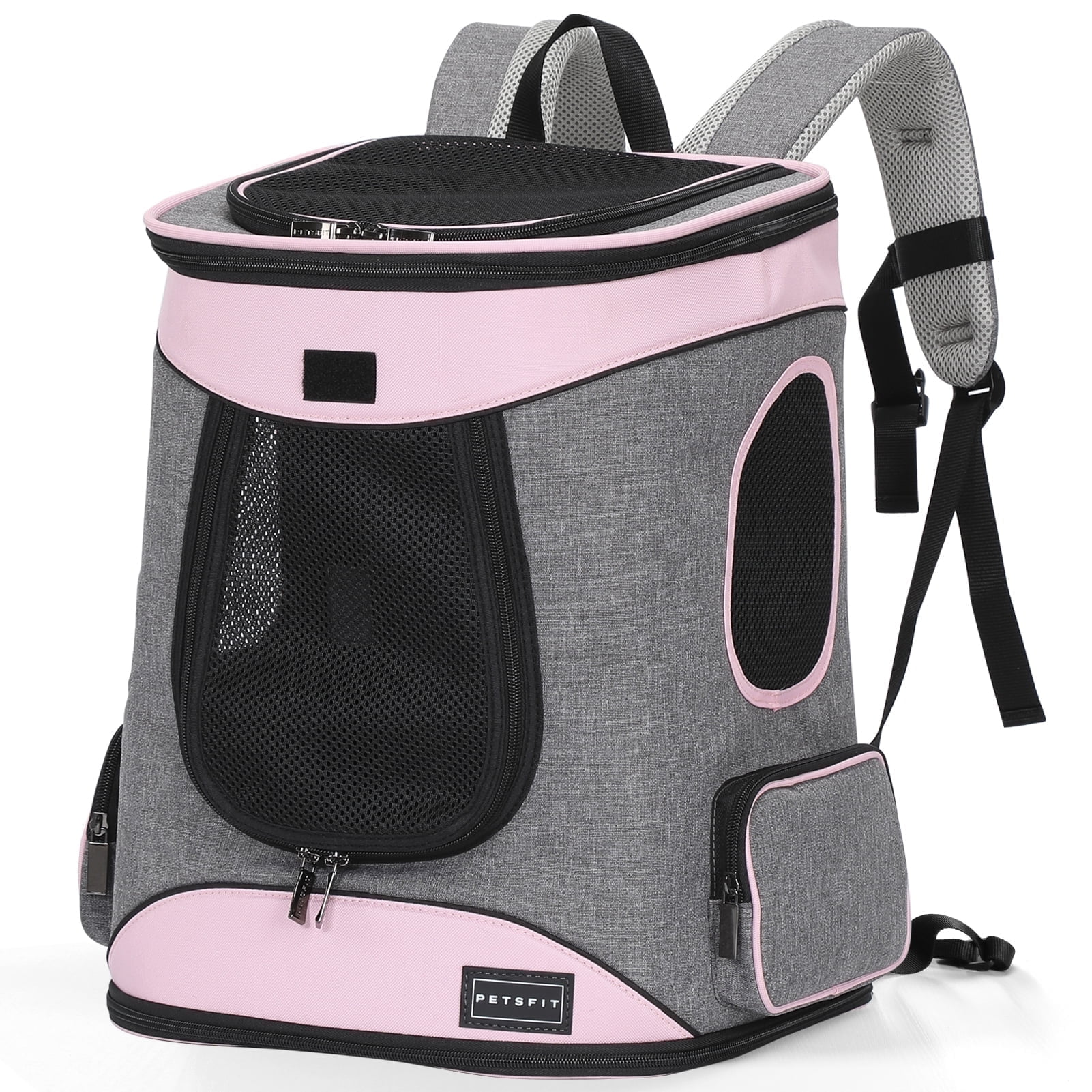 Petsfit Regular Pet Carrier Backpacks with Upgrade Waist Cushion Design ...