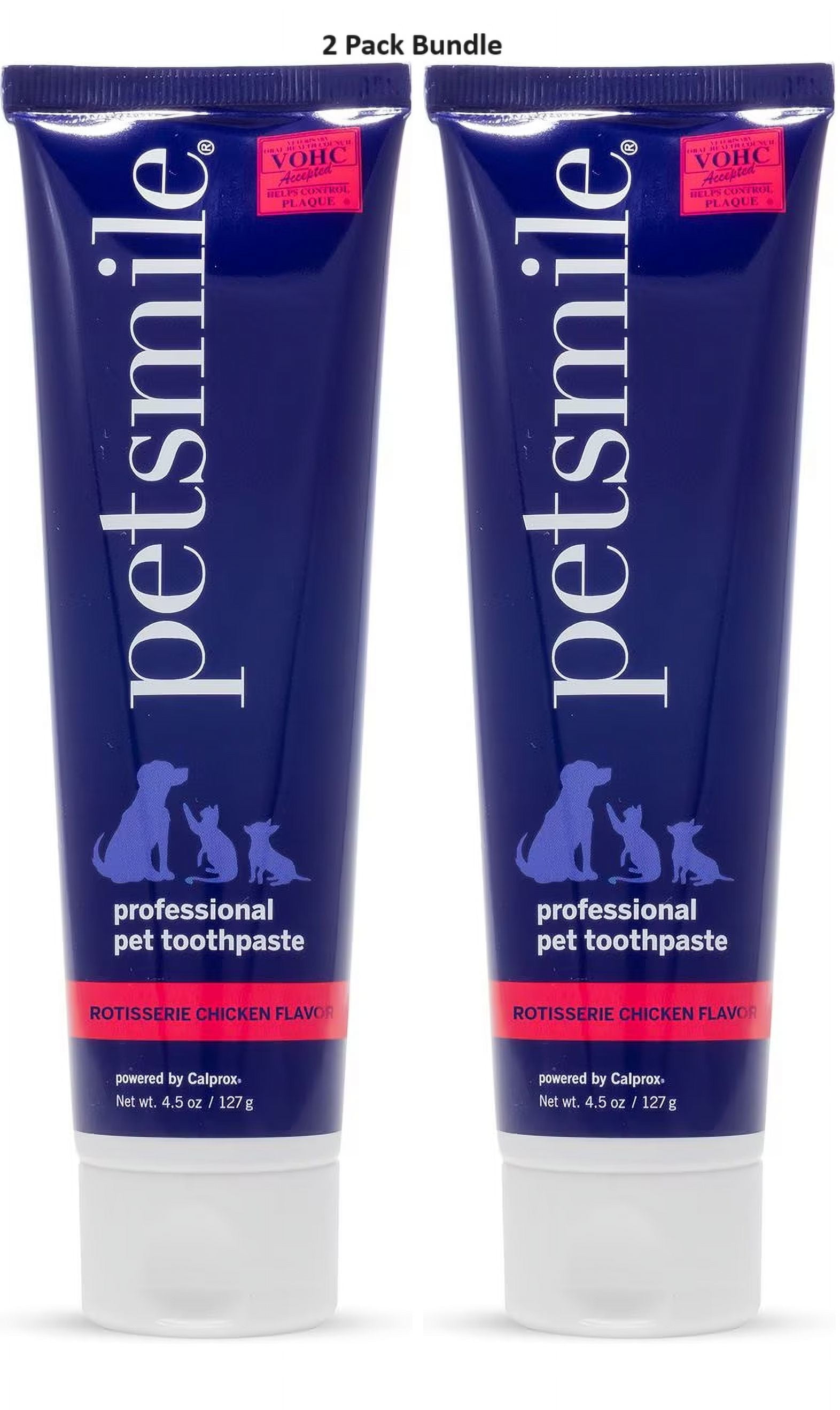 Petsmile Toothpaste Chicken Flavored - 4.2oz - 2 pack of PetSmile ...