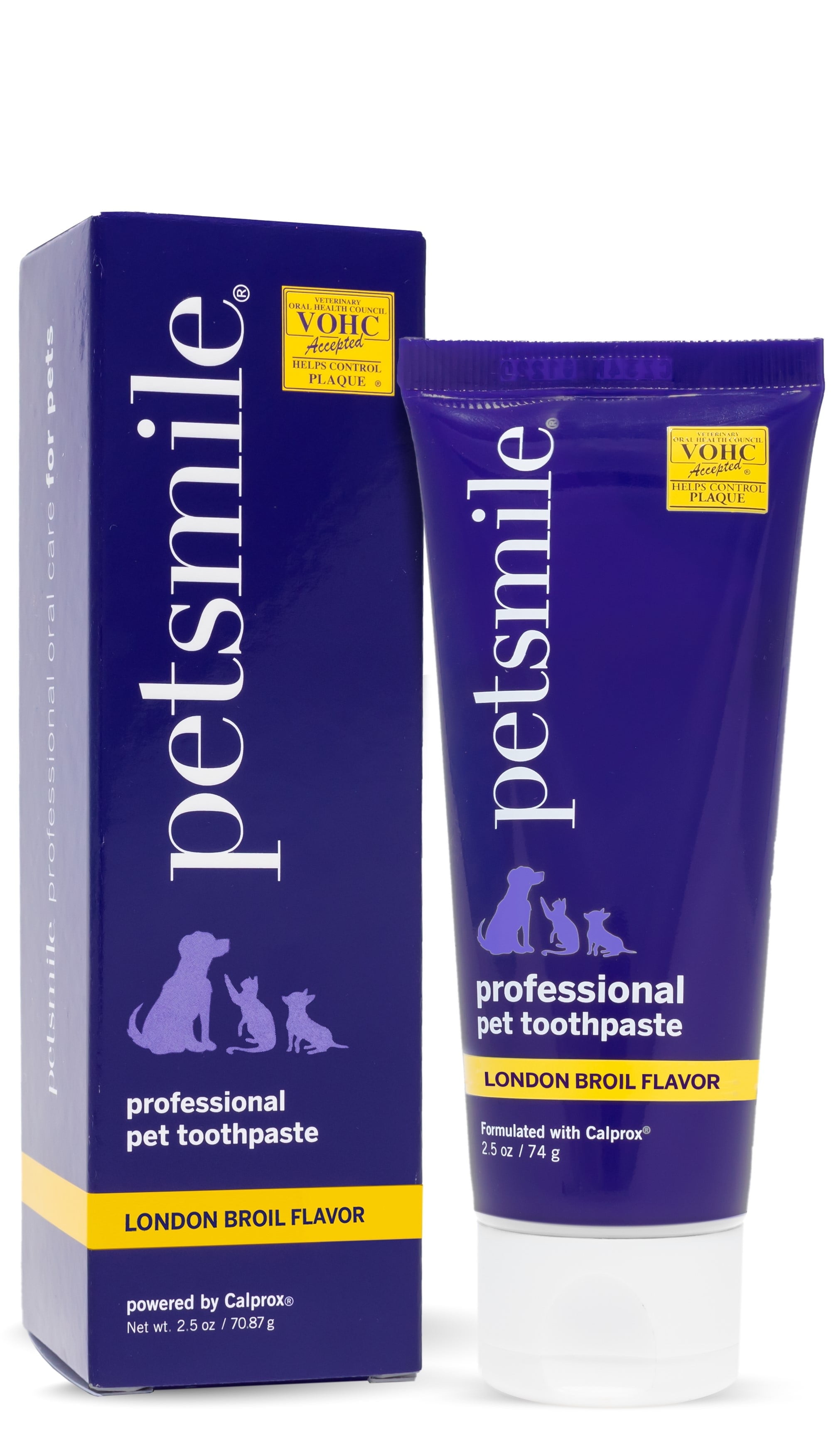 Petsmile VOHC Dog & Cat Toothpaste, Proven Plaque & Tartar Control ...