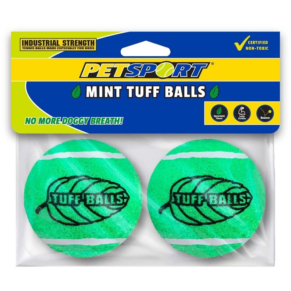 Petsport USA Tuff Mint Balls Dog Toy 2 Count - Walmart.com
