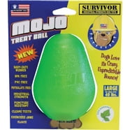 Dogzilla Durable Rubber Dog Treat Ball Toy, Red , Small - Walmart.com