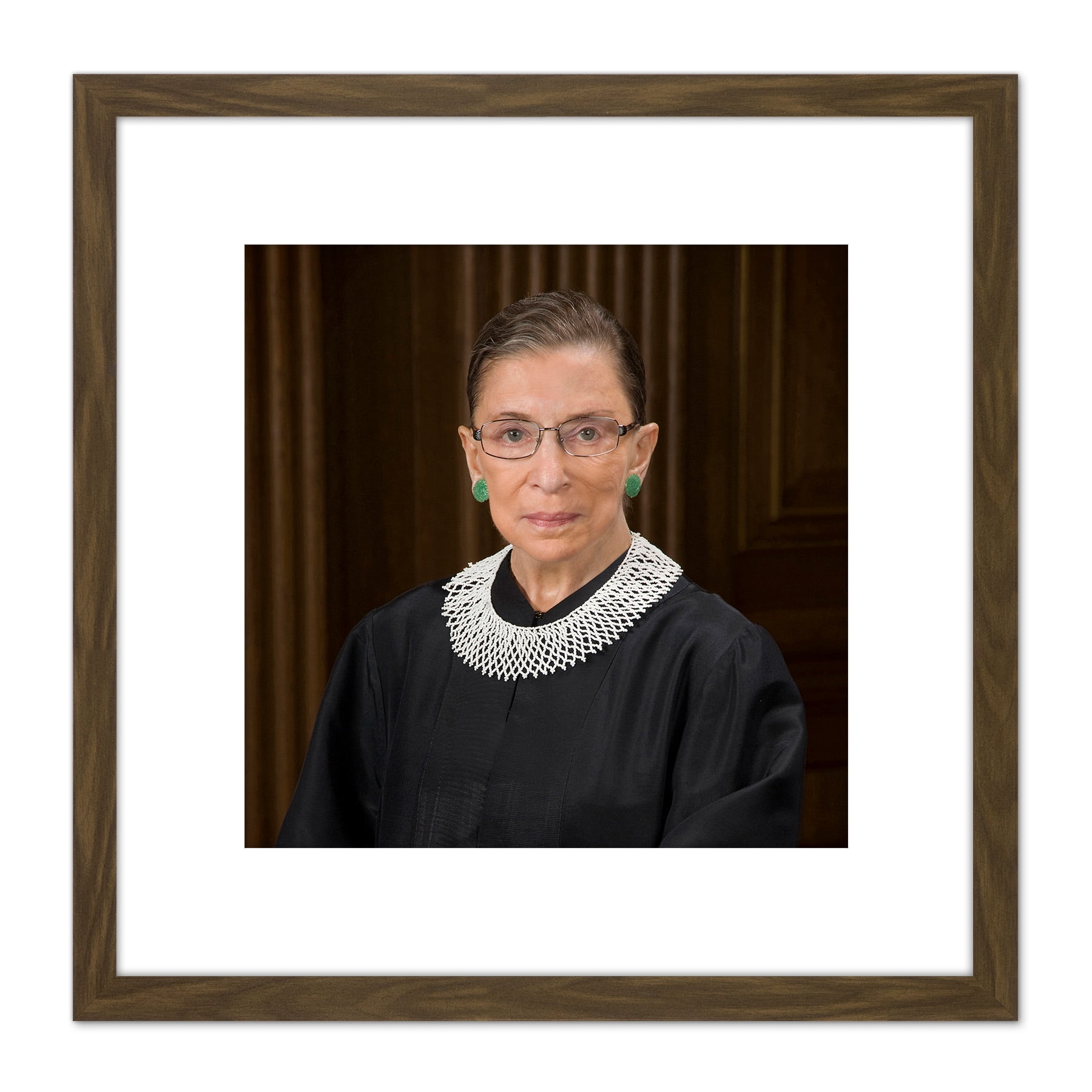Petteway Portrait Judge Justice Ruth Ginsburg Photo 8X8 Inch Square ...