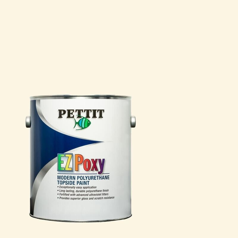 Pettit Ezpoxy EZ-POXY High Gloss Off White Topside Marine Paint ...