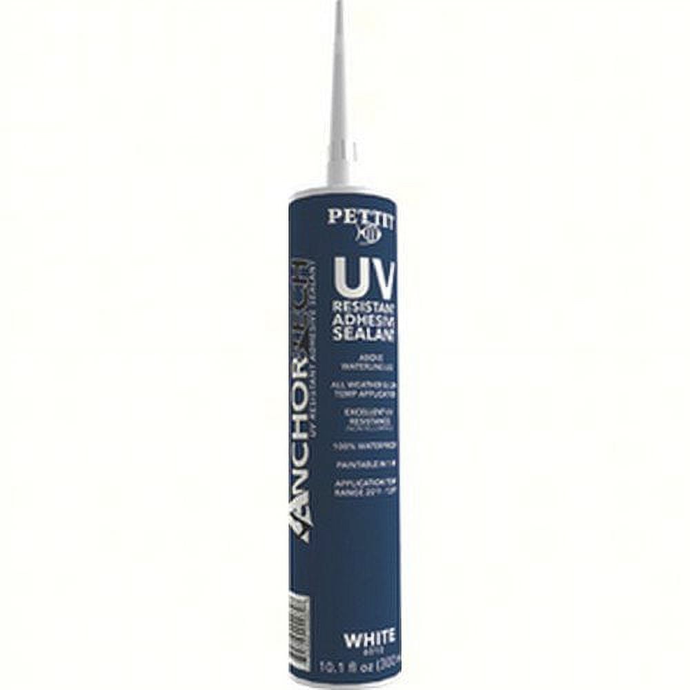 Pettit Marine 6010C Anchortech UV Resistant Adhesive Sealant White ...