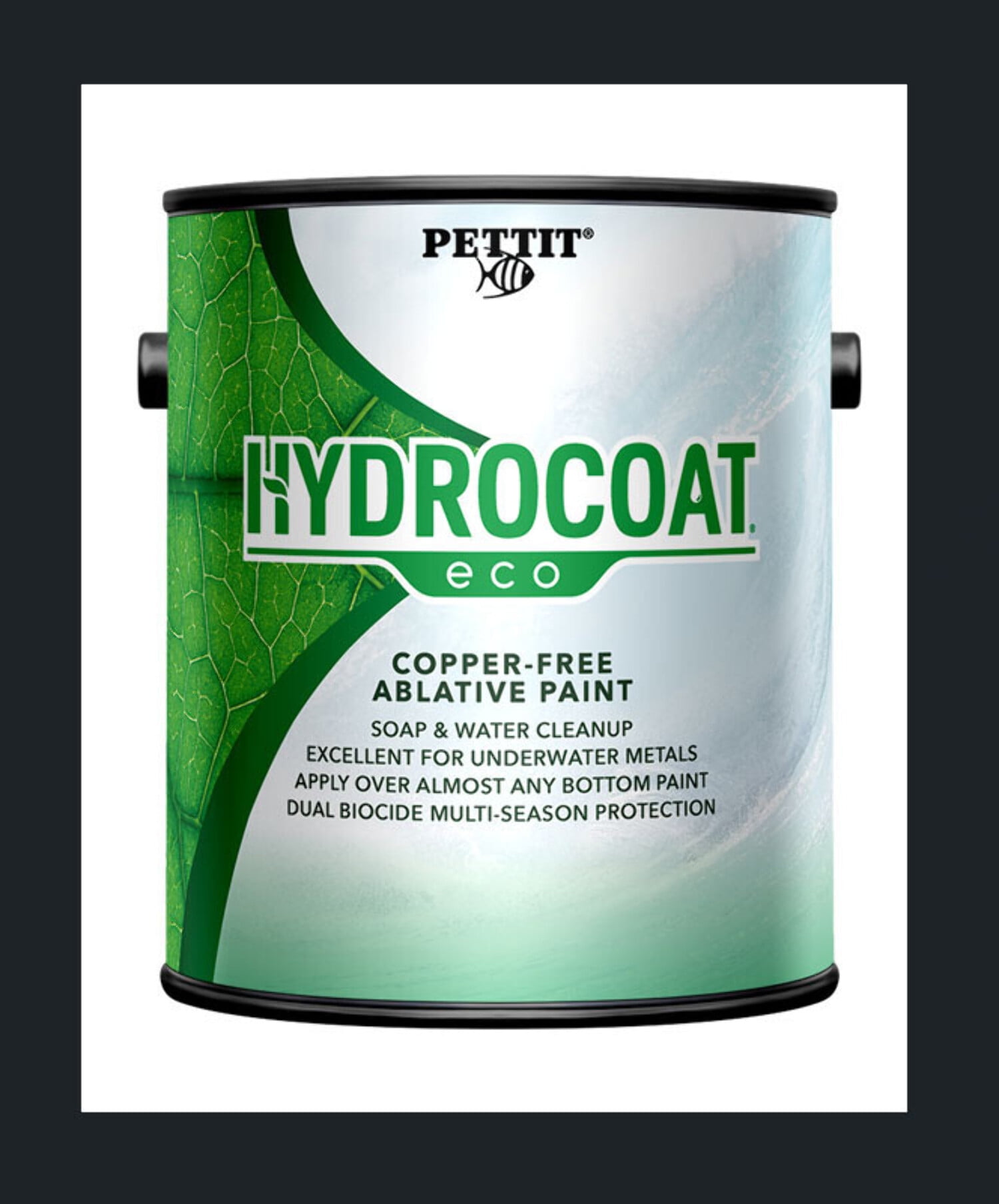 Pettit Marine Paint 1804 Hydrocoat ECO Black Gallon - Walmart.com