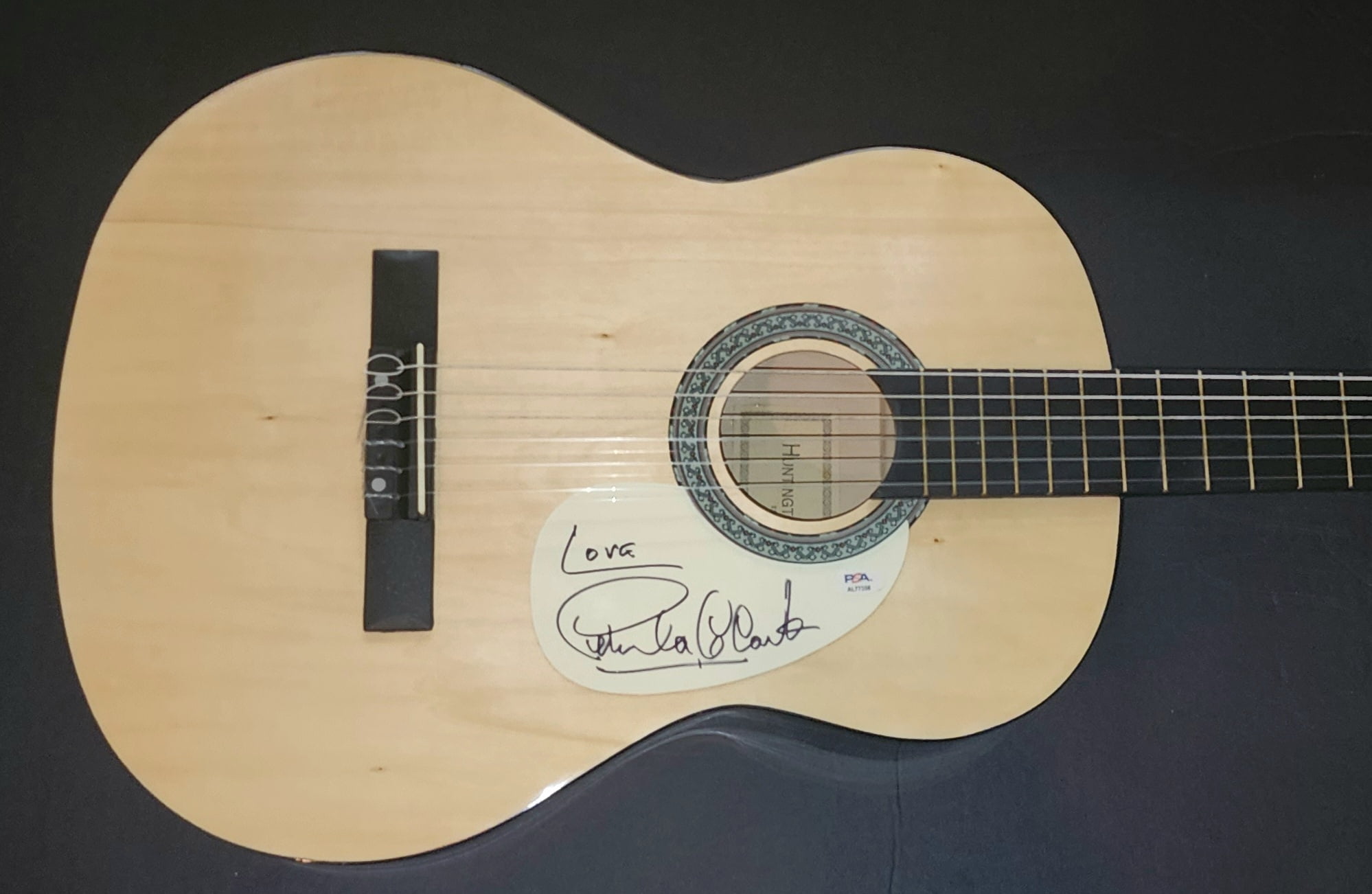Petula Clark Hand Signed Autographed Acoustic Guitar PSA AL77358 ...