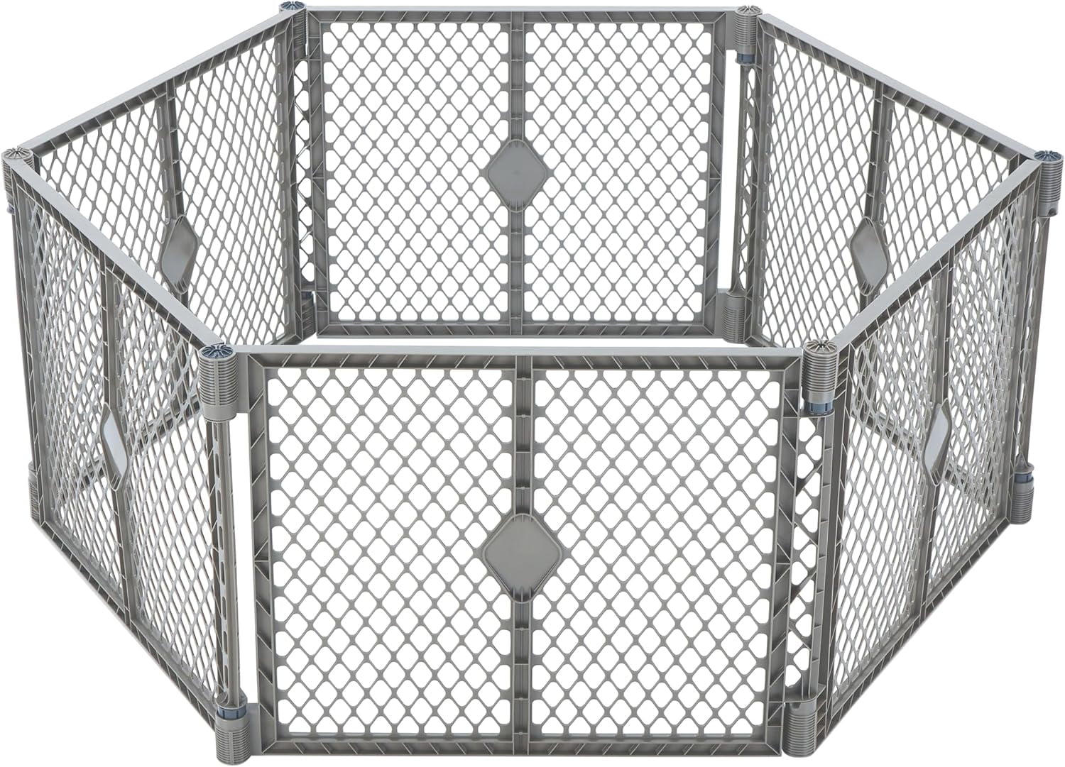 Petyard: 5.5 Ft. Wide Customizable Folding Playpen Indoor/Outdoor. . 6 ...