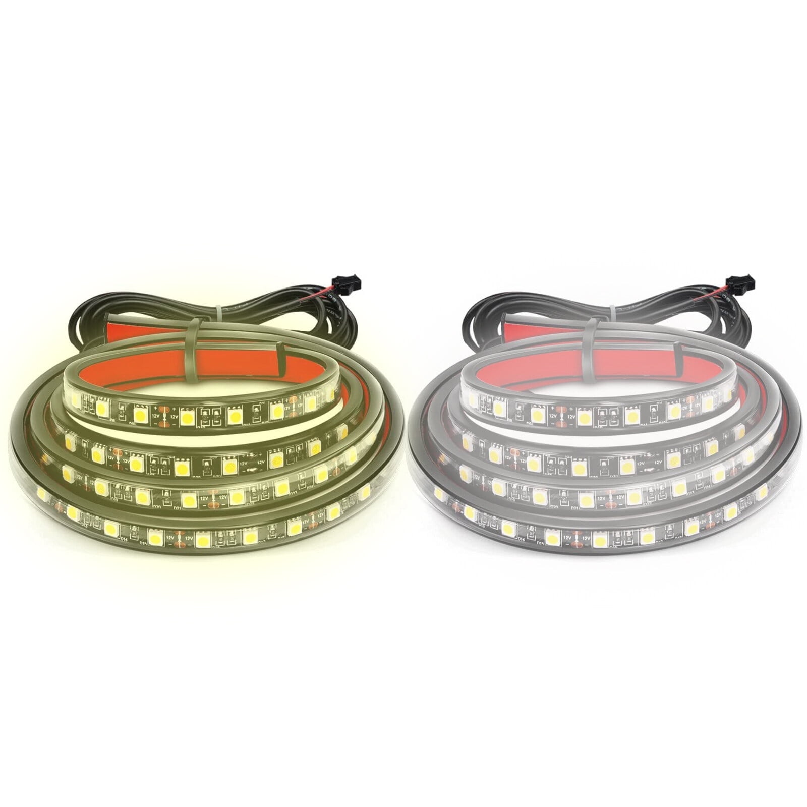 Petyoung 2PCS Truck LED Running Board Lights,70 Inch LED Side Maker ...