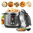 Petyoung Electric Cooker,5L Large Capacity Electric Pressure Cooker ...