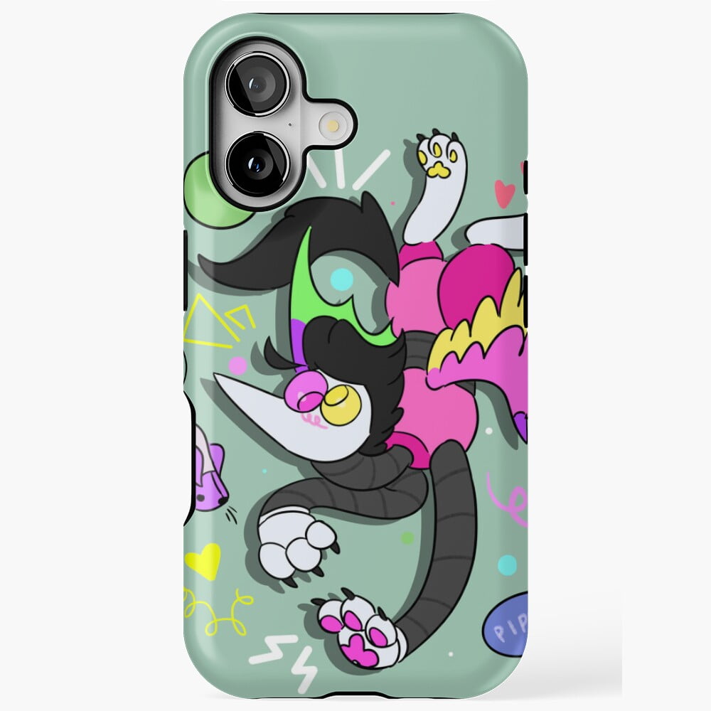 Petz Neo Meme Retro Pixel Cartoon Graphic Case for iPhone 11 through 17 ...
