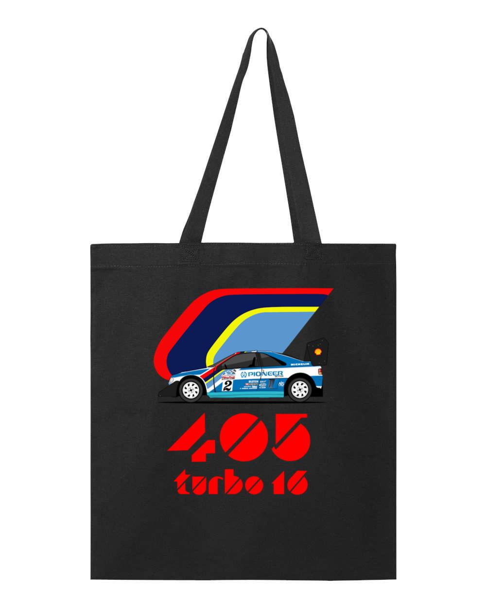 Peugeot 405 T16 Pikes Peak Rally Champion Tribute Tote Bag for Car ...