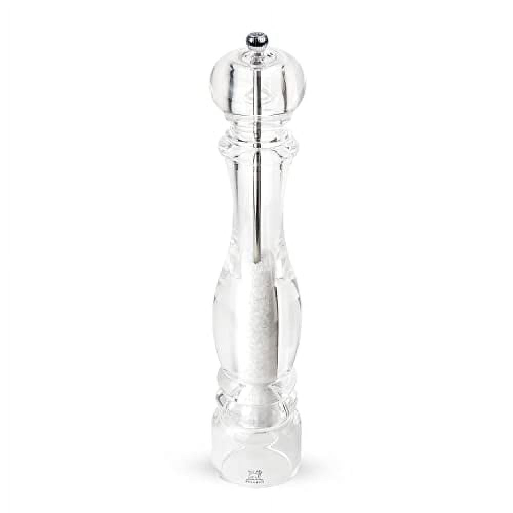 Peugeot Nancy Salt Mill Acrylic, 15-Inch, Clear - Walmart.com