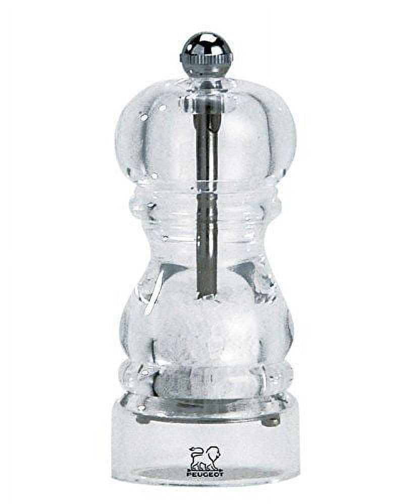 Peugeot Nancy Salt Mill Acrylic, 5-Inch, Clear - Walmart.com