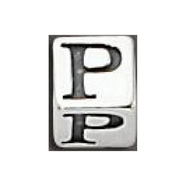 Pewter Alphabet Cubes 5.5MM W/4MM Hole - PW B 5.5MM Cube W/4MM Hole ...