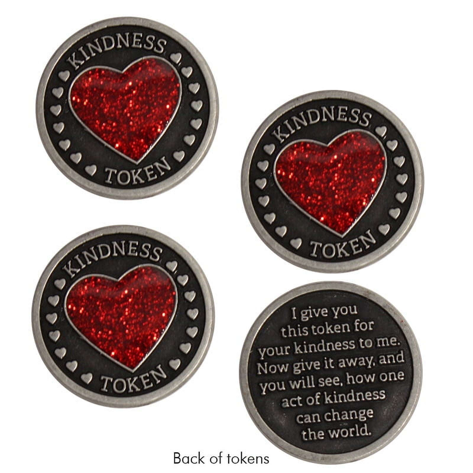 Pewter Heart Kindness Tokens, Set of 3 - Walmart.com