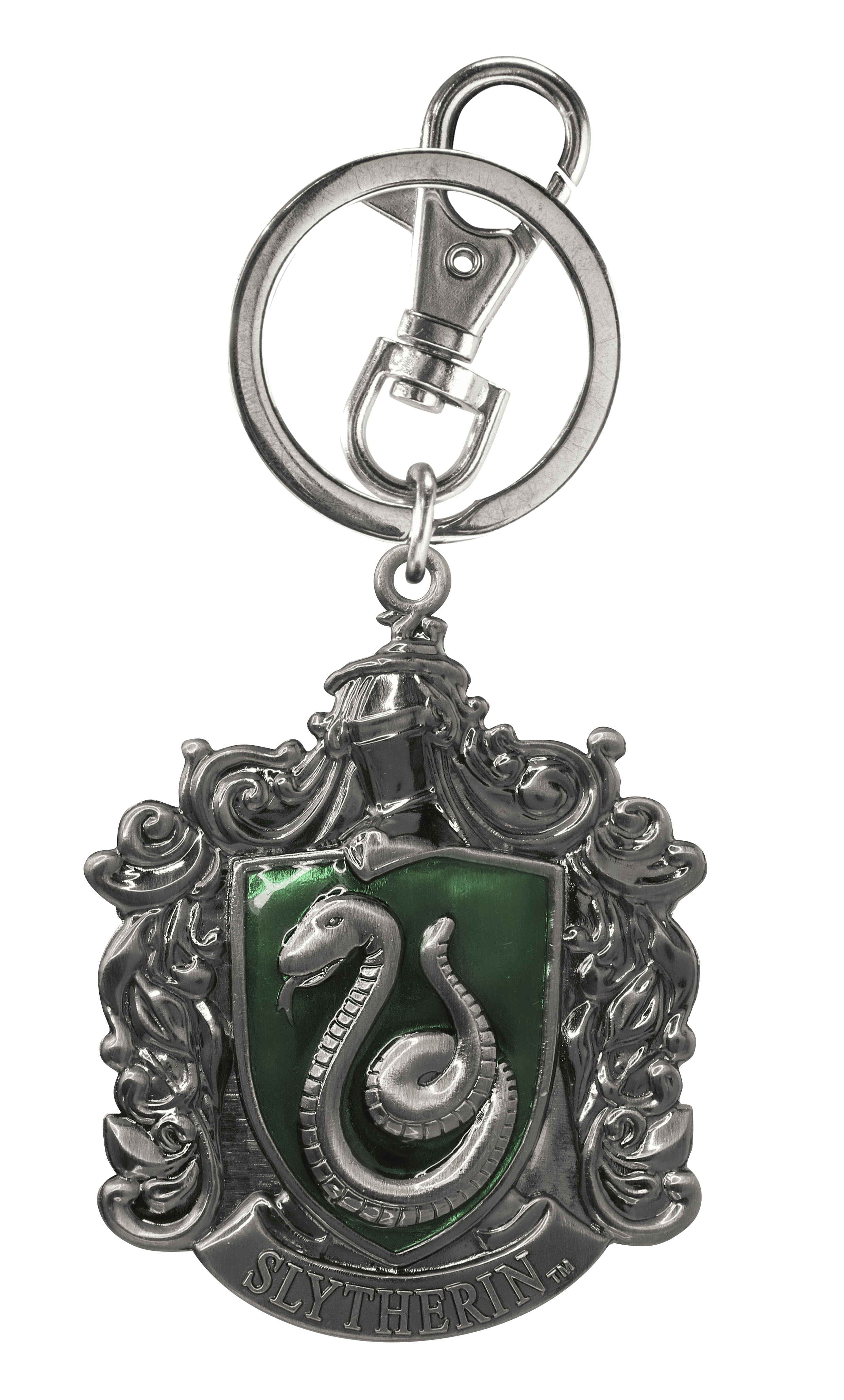 Harry Potter - Slytherin Pewter KR CF Metal Key Chain - New Licensed ...