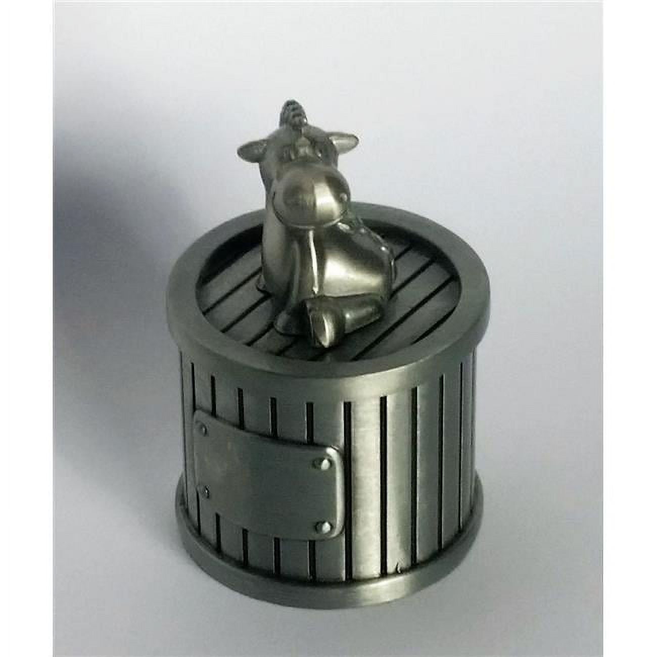 Pewter Plated Tooth Box with Donkey - Walmart.com