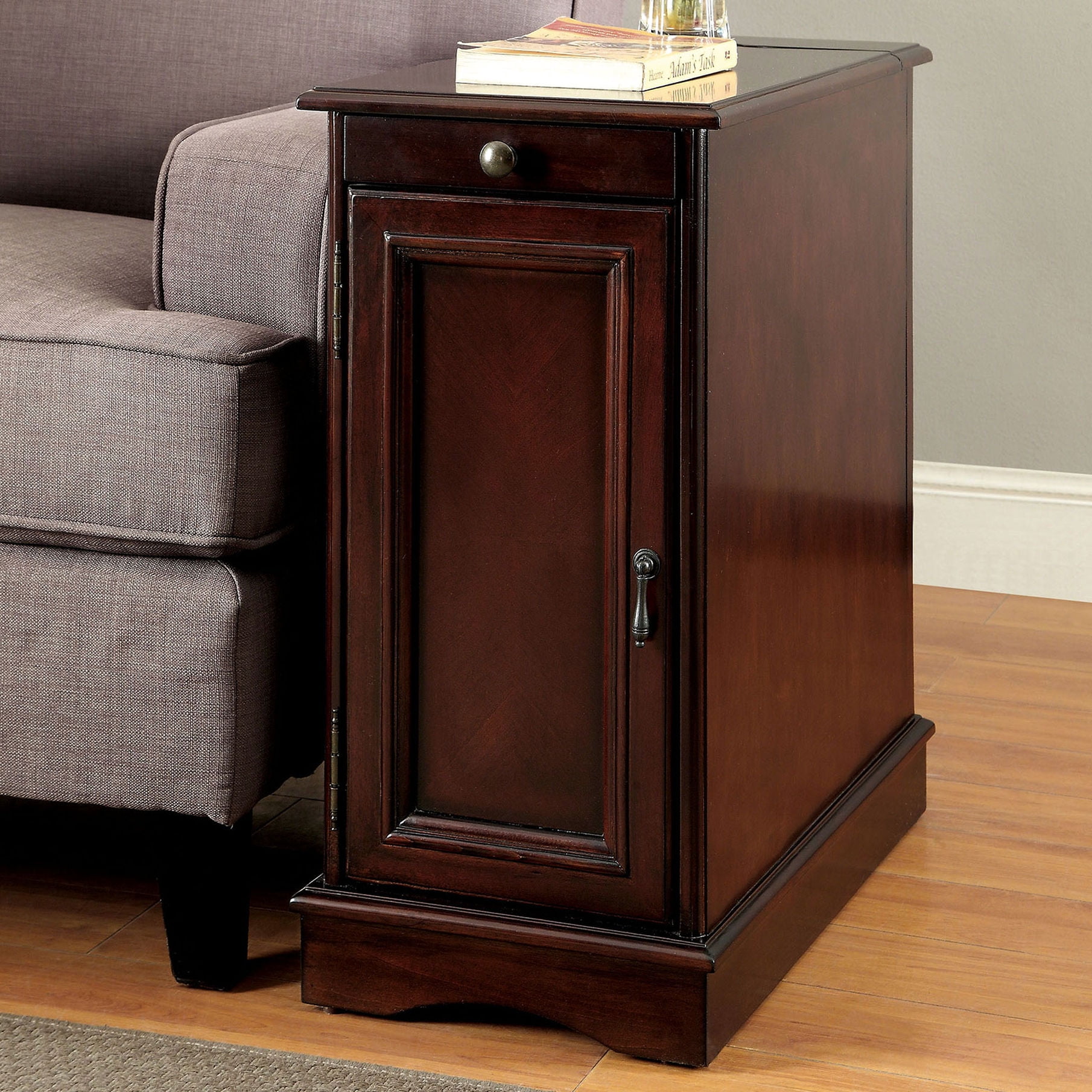 Pewter Round Knobs & Storage Cabinet - Bedroom Use for Aesthetic ...