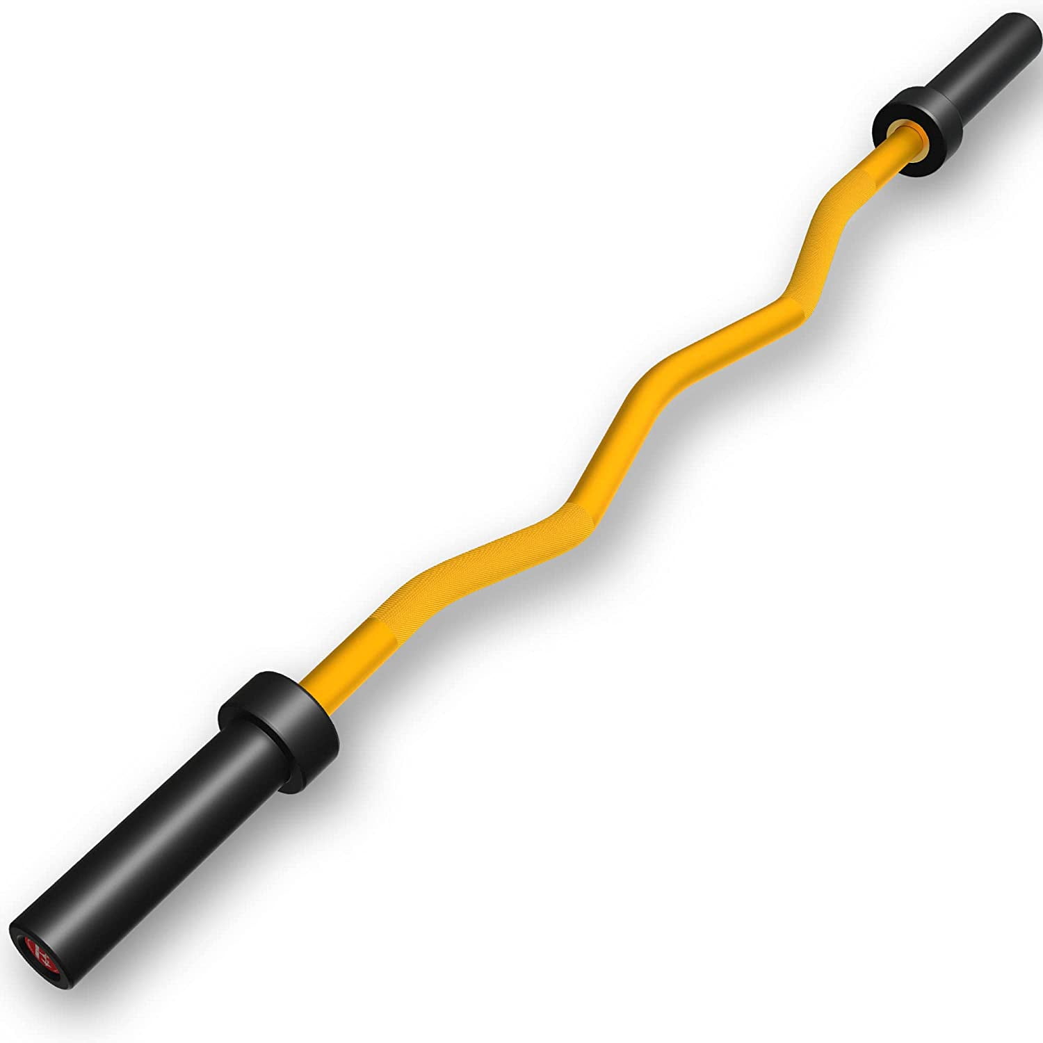 PexFix 47 " Olympic Barbell Curl Bar Standard Weight Bar Thread Non ...