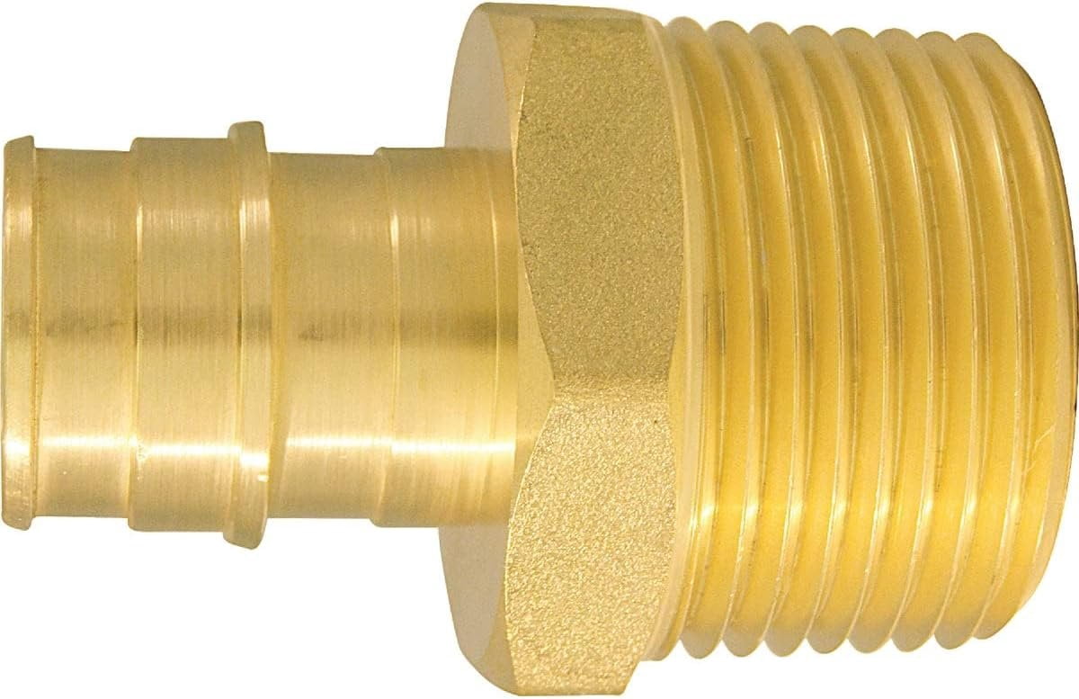 Conbraco Industries Pex Adapter Pex Fitting - 3/4 x 1 MPT - Multicolor ...