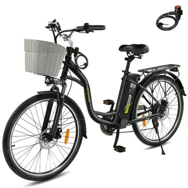 "Heybike Cityscape 2.0 Electric Bike 500W, 26"" E-Bike, 36V 13Ah Battery, 7-Speed, 50 Miles ...
