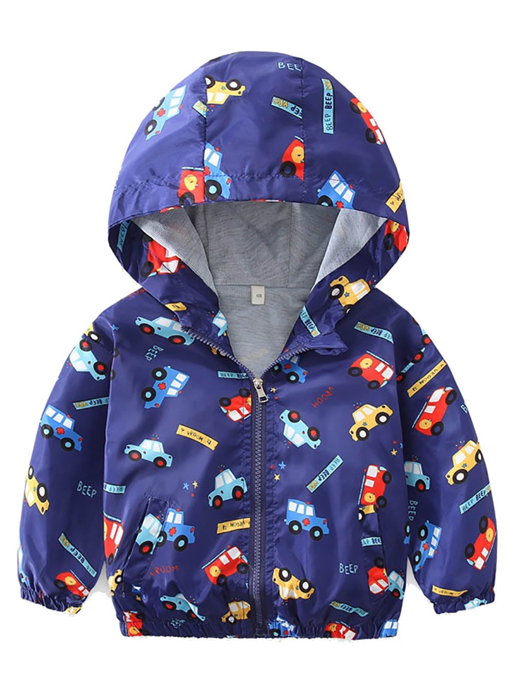 Peyan Kids Baby Boy Dinosaur Clothes Waterproof Windbreak Hooded Coat ...
