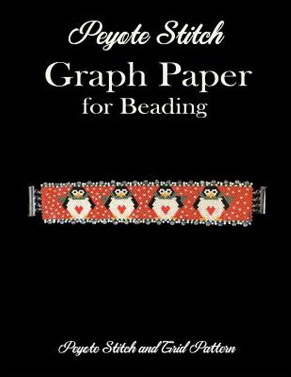 Peyote Stitch Graph Paper for Beading - Peyote Stitch and Grid Pattern ...