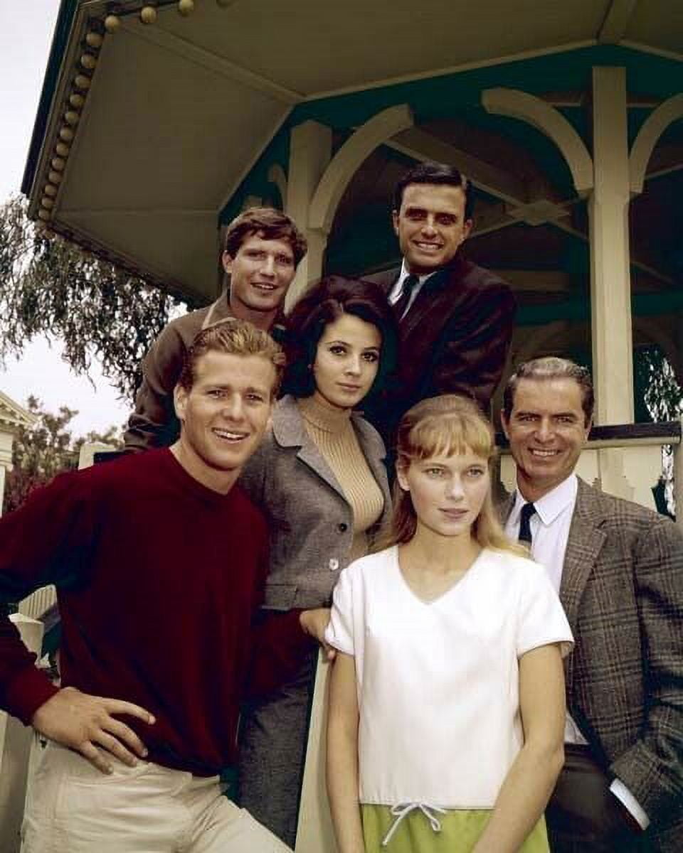 Peyton Place TV series classic cast line-up Barbara Parkins etc 8x10 ...