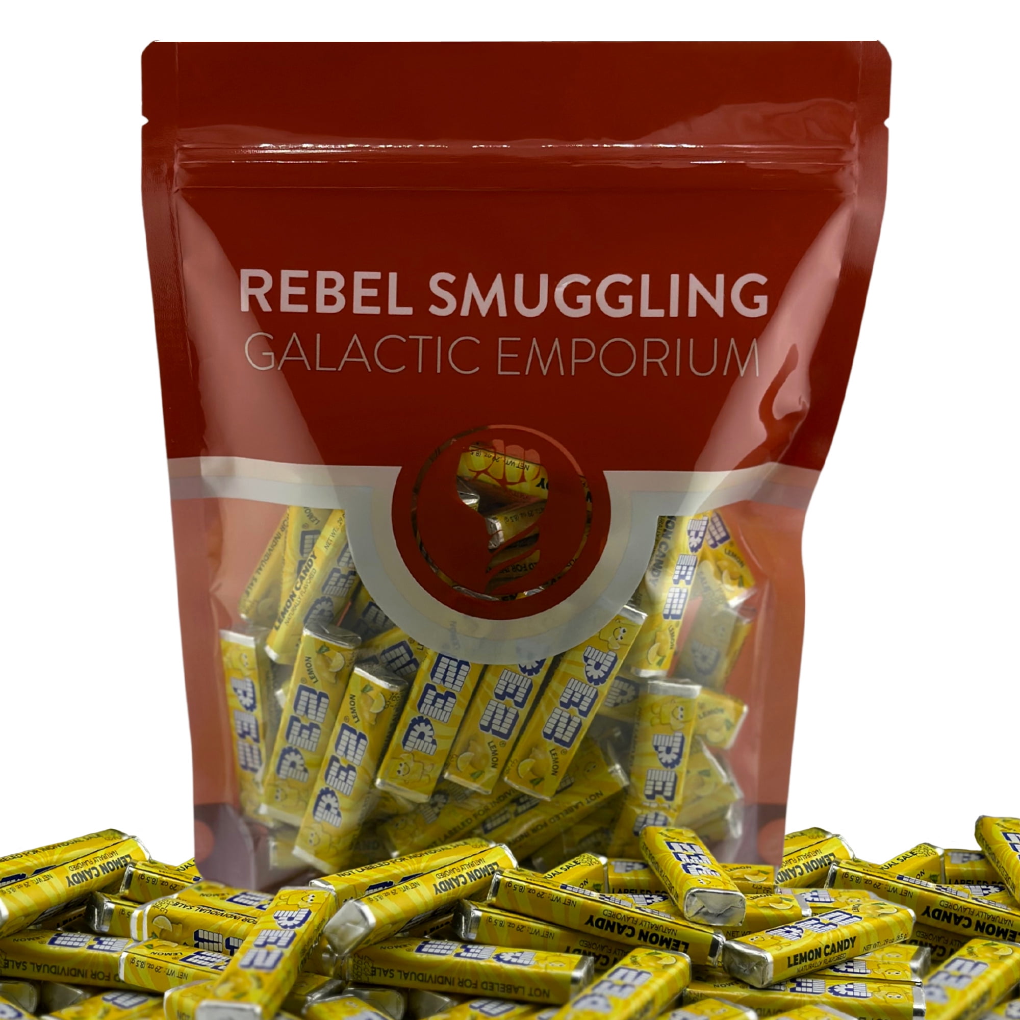 Pez Candy Refill, Lemon Pez Candy Bulk 2LB Bag of Lemon Pez Refill ...