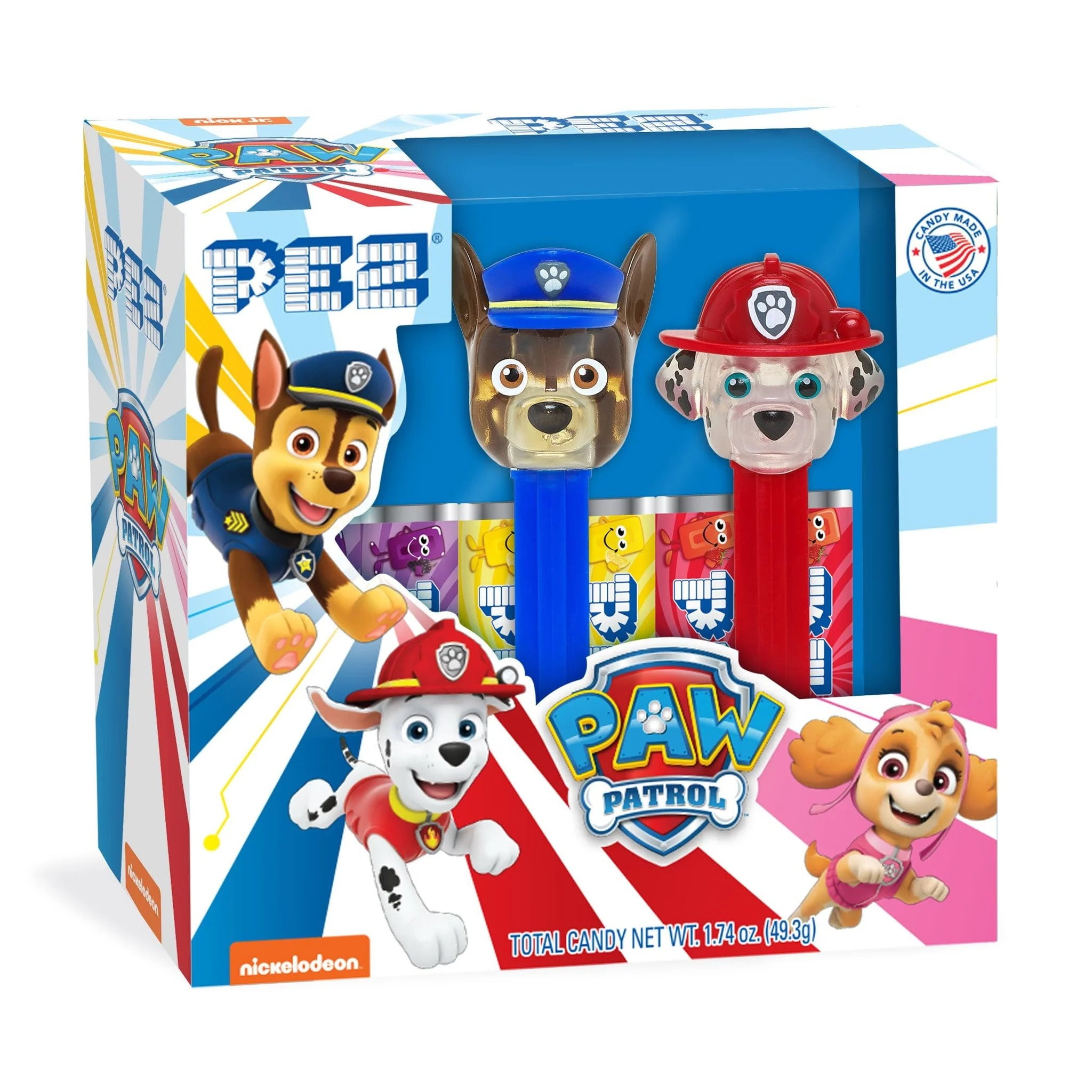 Pez Nickelodeon Gift Set - Includes 6 Individually Wrapped Rolls of Pez ...