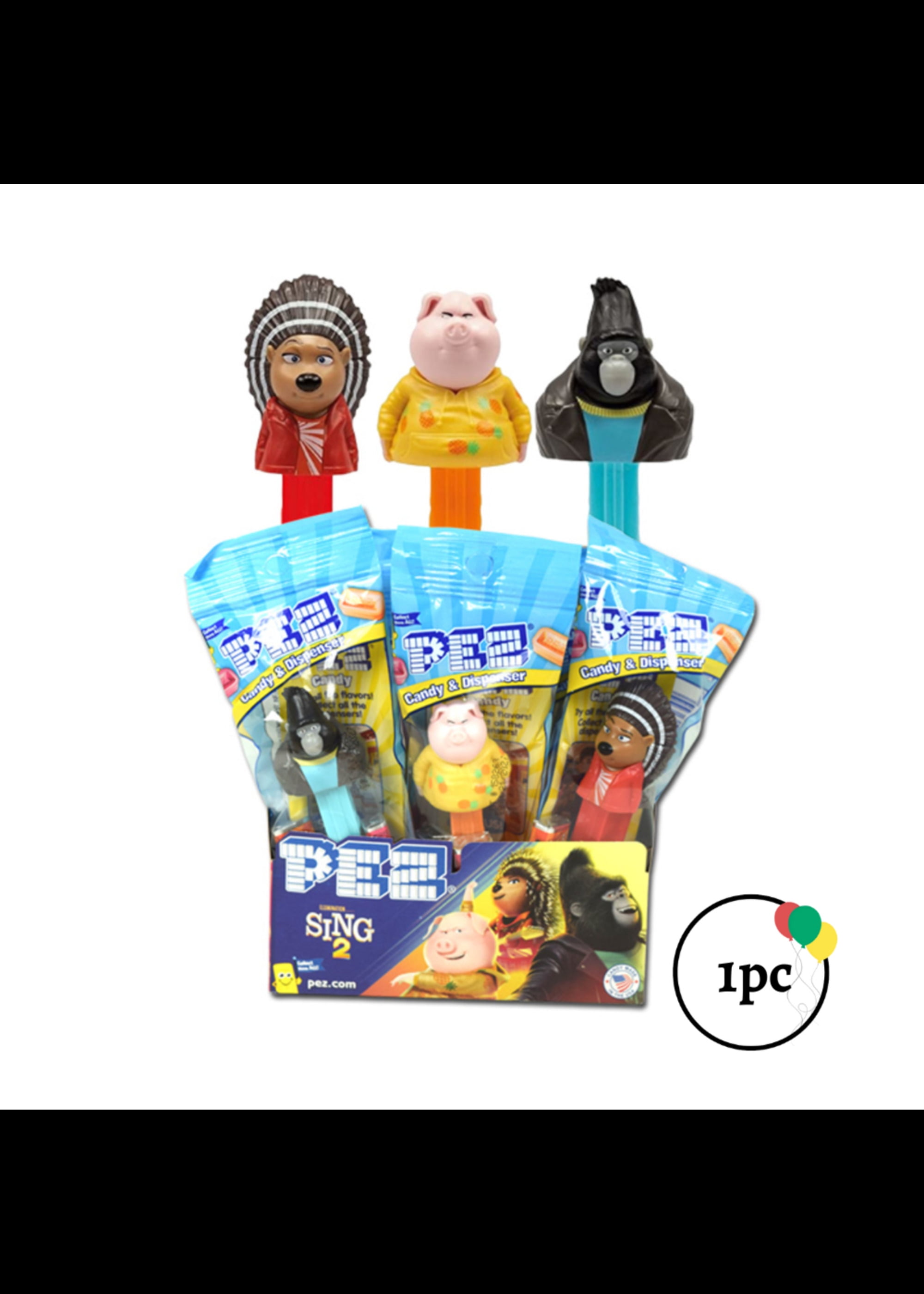 Pez Sing 2 Candy & Dispenser 0.87 oz - Walmart.com