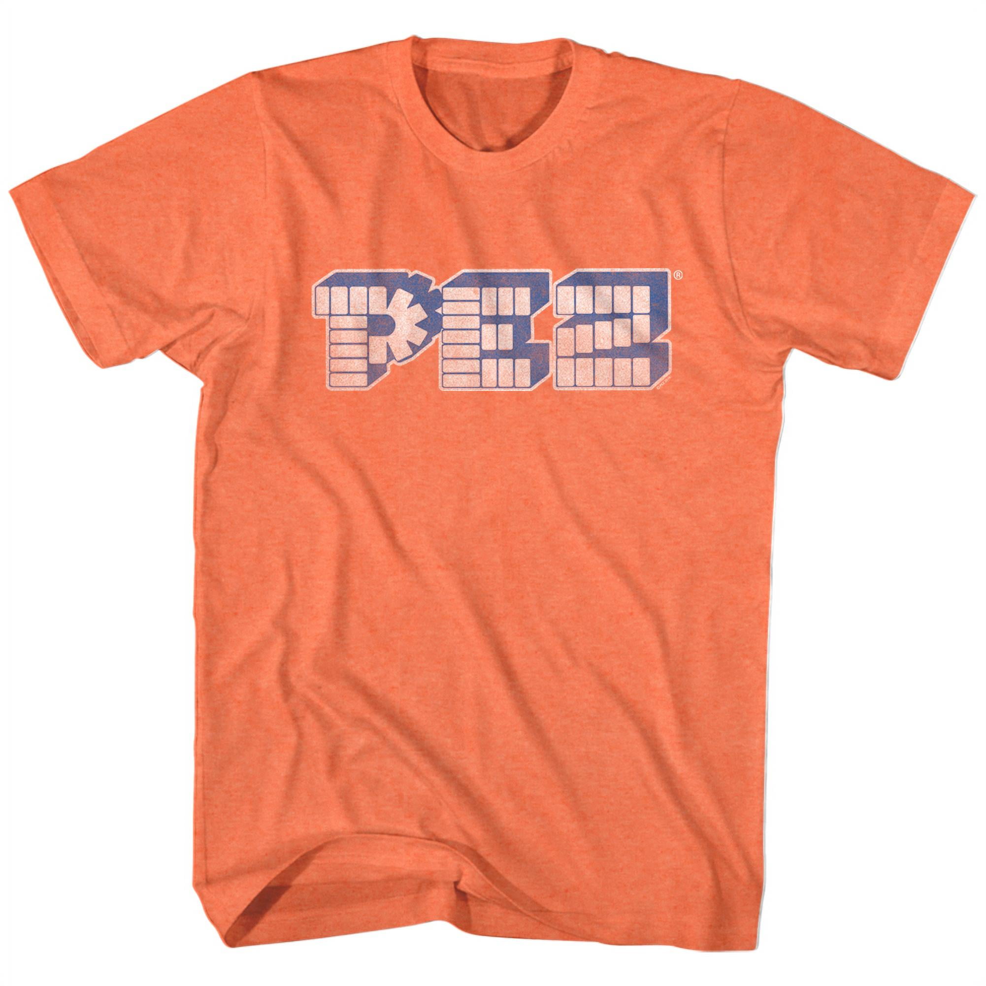 Pez Stand Alone Logo Bright Orange Heather Adult T-Shirt - Walmart.com