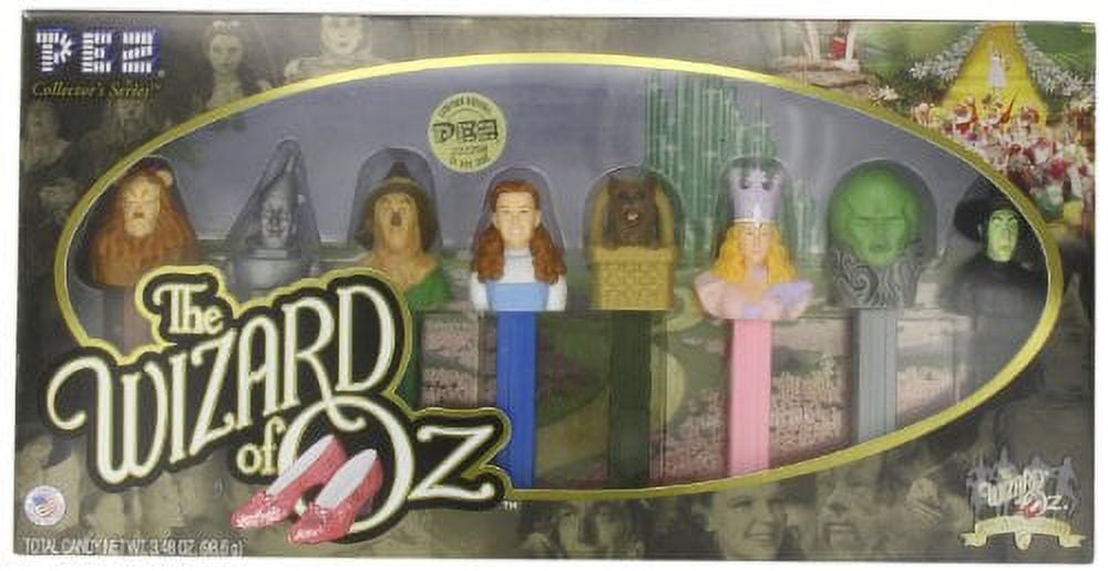 Pez Wizard of OZ Collector's Series Gift Set, 3.48 Ounce Box - Walmart.com
