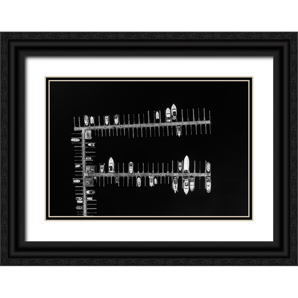 Pezelj, Sasa 14x11 Black Ornate Wood Framed with Double Matting Museum ...