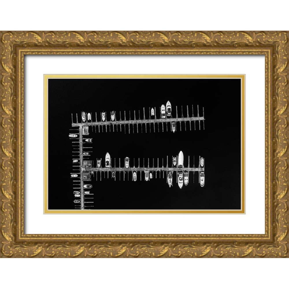 Pezelj, Sasa 32x23 Gold Ornate Wood Framed with Double Matting Museum ...