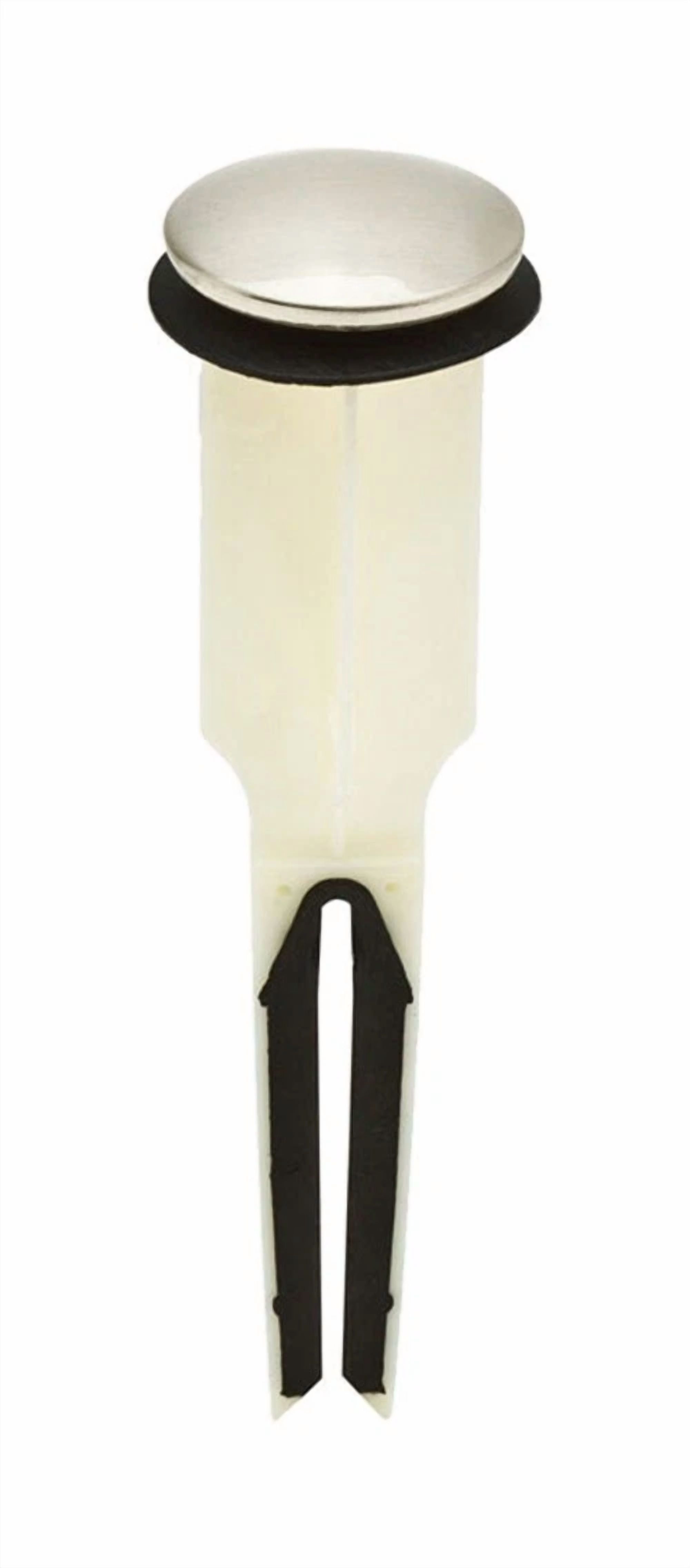 Pf Waterworks Pf0251 Heavy Duty Brushed Nickel Plastic Push Pop-Up ...