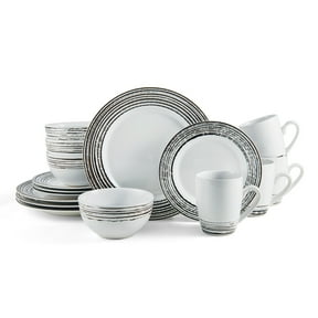 Yellowstone Kayce 12-Piece Reactive Ceramic Dinnerware Set - Walmart.com