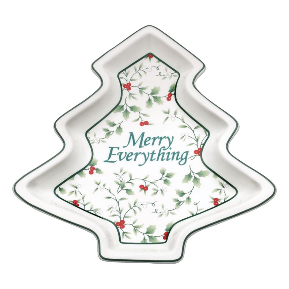 Pfaltzgraff Winterberry Traditional Figtree Plate Merry Everything ...