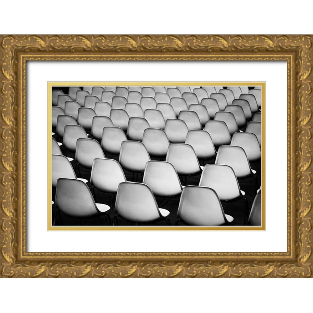 Pfeiffer, Peter 24x17 Gold Ornate Wood Framed with Double Matting ...