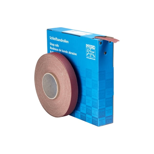 Pferd Shop Roll,Resin,Heavy Duty,120 Grit,1" 47119 - Walmart Business ...