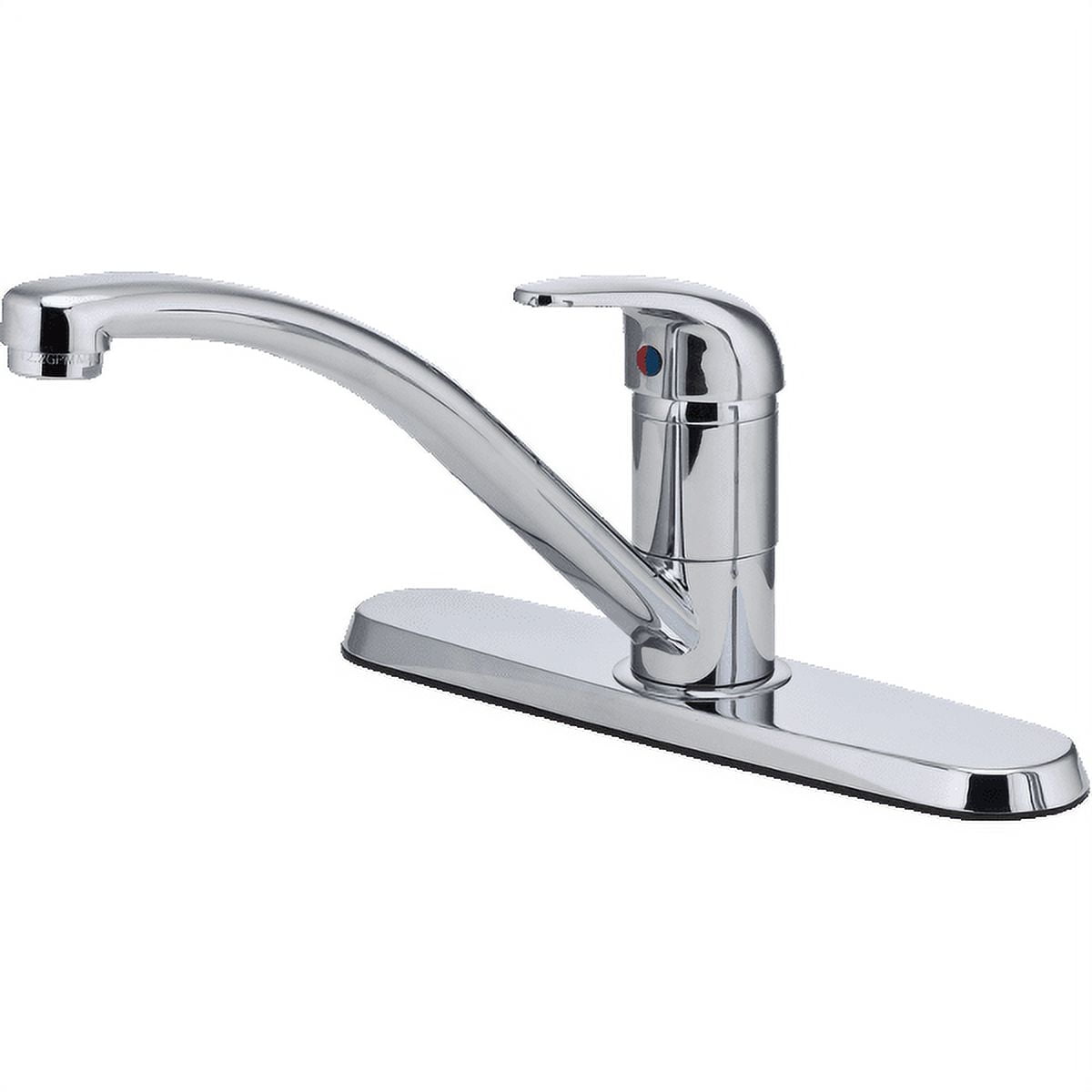 Pfirst Series 1-Handle Kitchen Faucet in Polished Chrome G1345000 ...